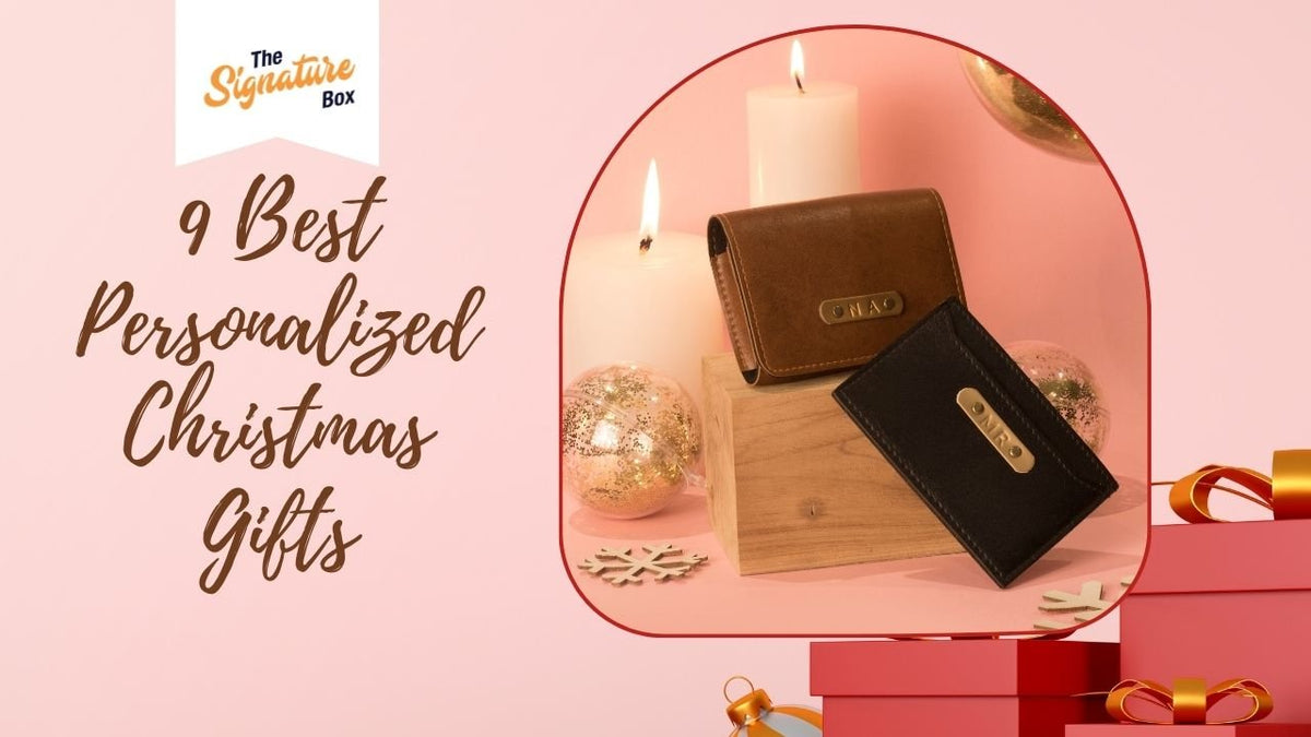 9 Best Personalized Christmas Gifts for Him & Her – The Signature Box
