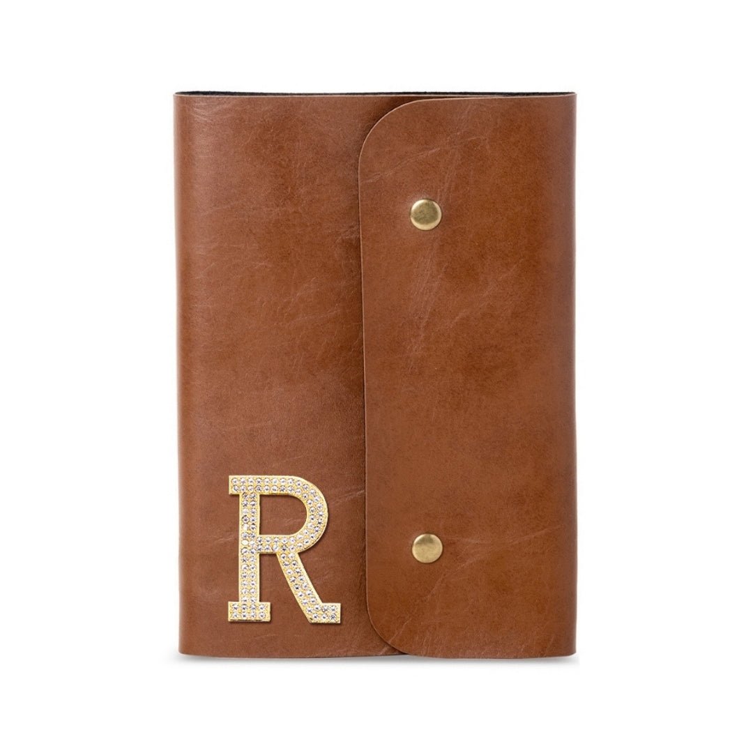 Luxury Diray with Button l Luxury Leather Diary Online – The Signature Box